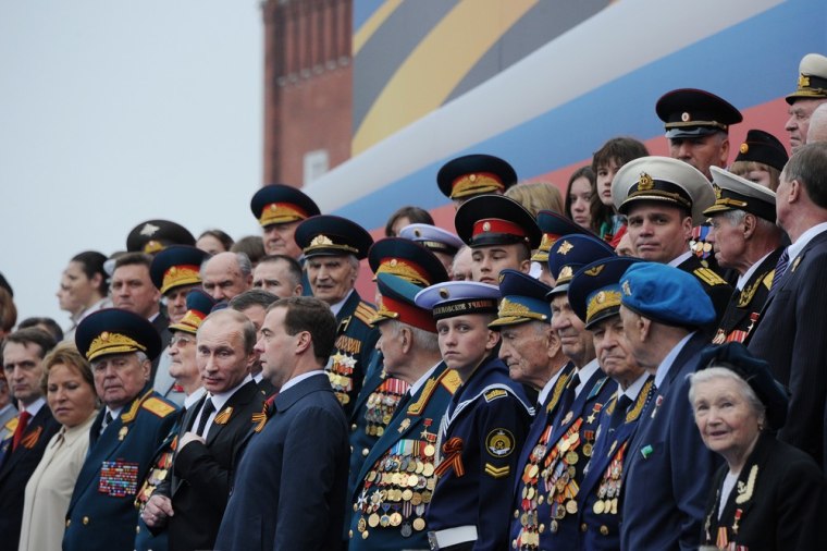 Parades commemorate Soviet victory in World War II
