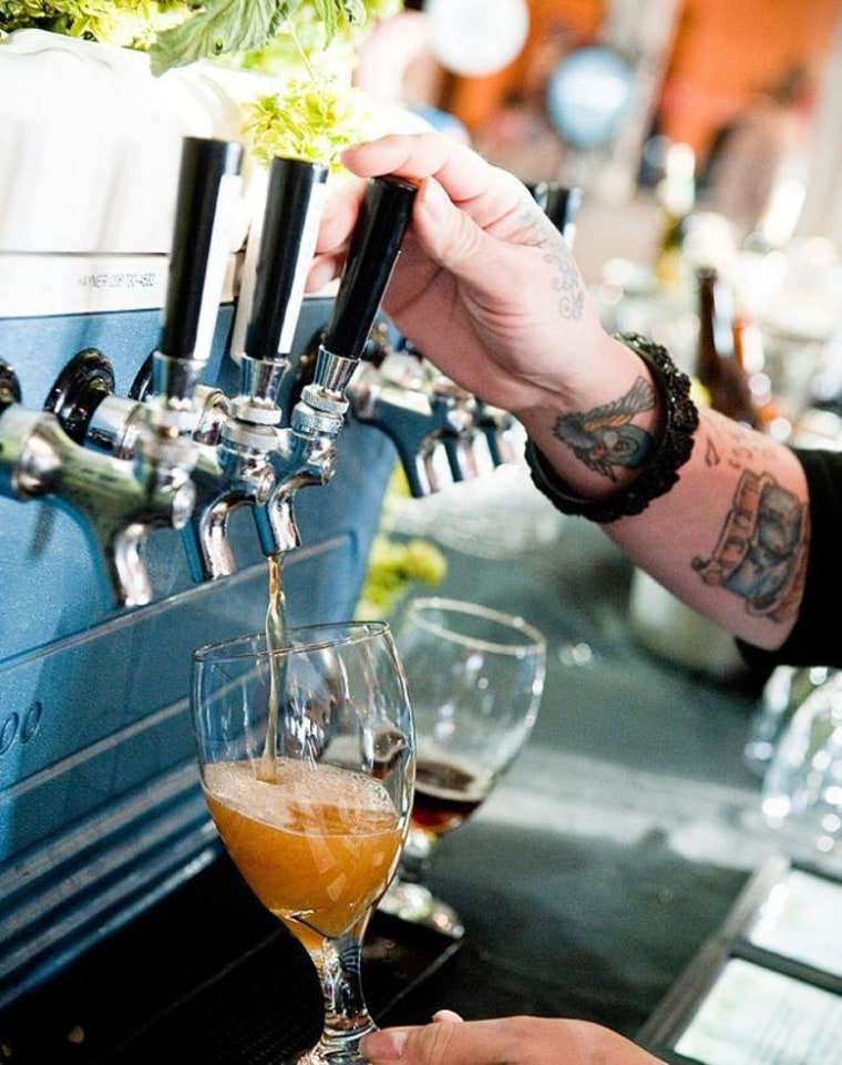 I brew! Weddings bring out the beer-zillas in these grooms