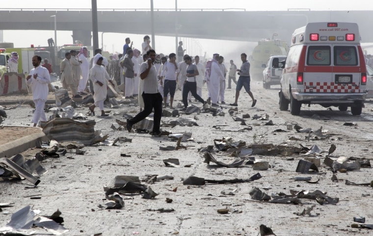 Explosion rips through industrial building in Saudi Arabia's capital