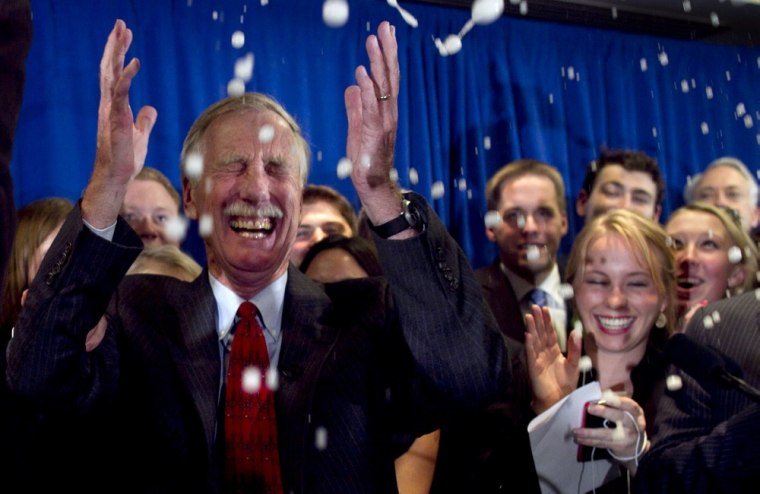 Maine Senate winner, Harley-riding Angus King, promised to shake up ...