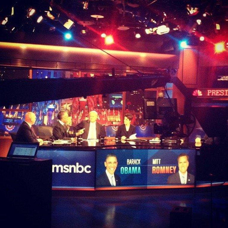 Go Behind-The-Scenes on Election Night with MSNBC's Instagram!