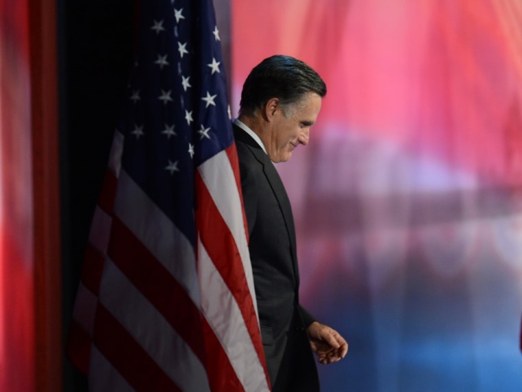 The last days of Romneyland