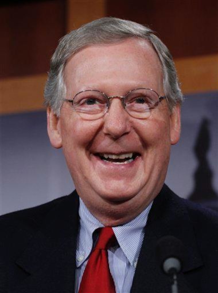 Behind the McConnell laugh