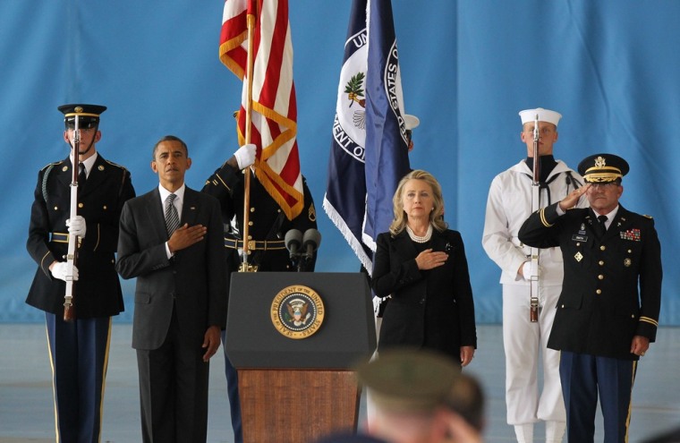 Dad of US bodyguard 'blown up twice' in Benghazi says State Department ...