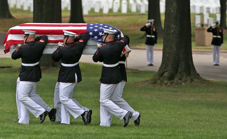 At long last: Remains of soldiers killed in World War II put to rest