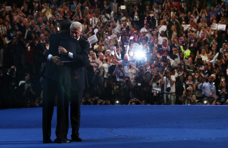 Bill Clinton steps up to lay out the case for Obama, Democrats