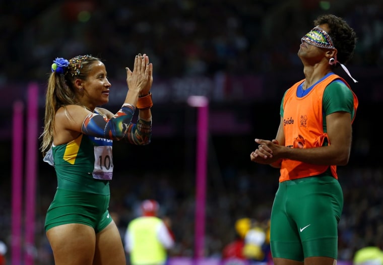 Blind runner's despair turns to joy at Paralympics