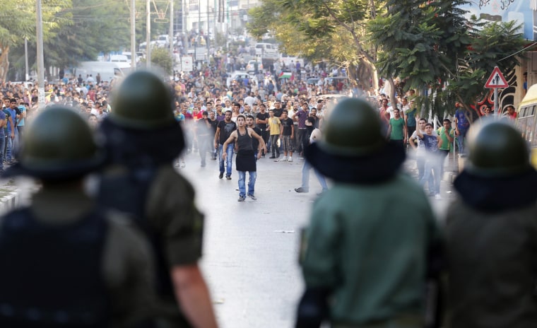 West Bank cities erupt in violent protests over escalating prices