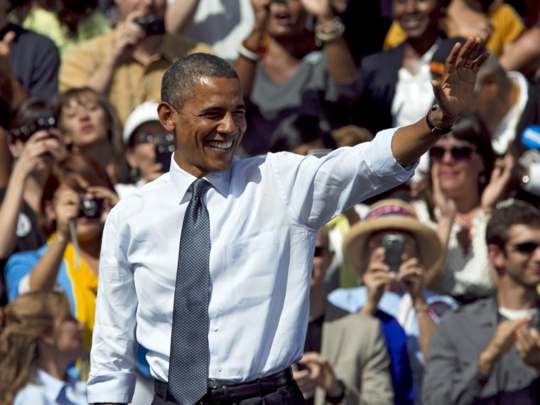 Polls: Obama holds the edge in Florida, Ohio and Virginia