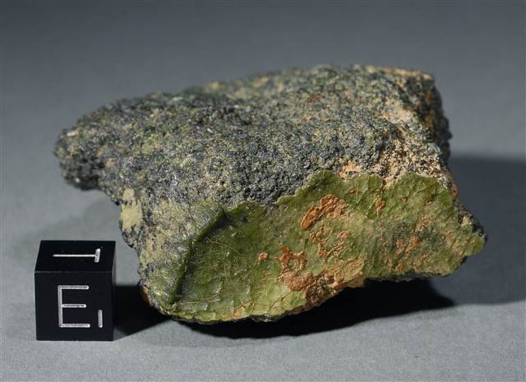 Green meteorite's age casts doubt on claims that it came from Mercury