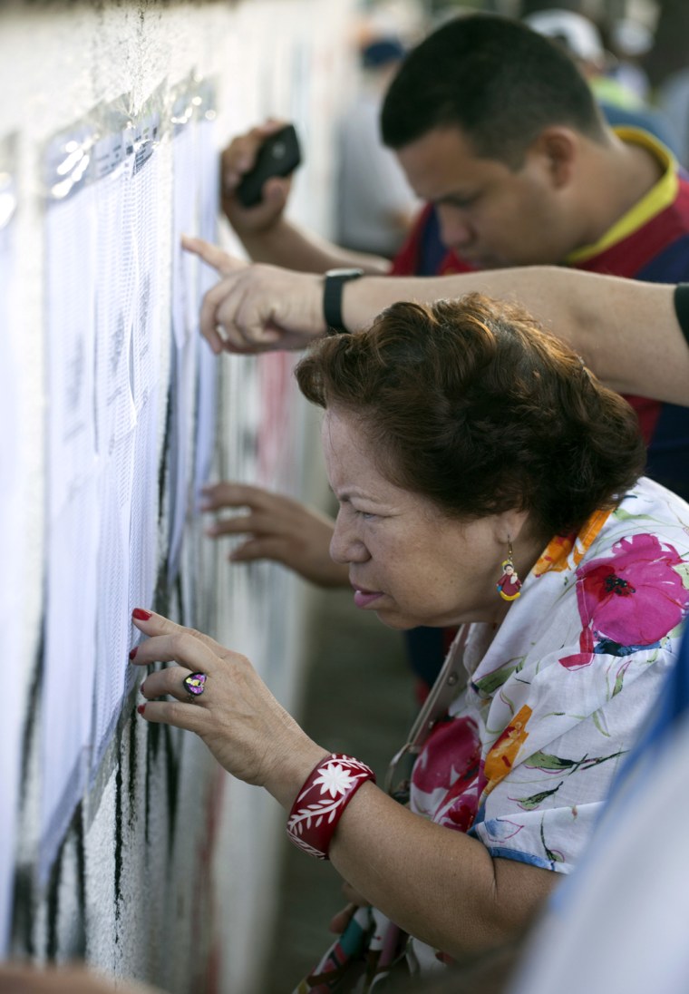 Voters head to the polls in Venezuela