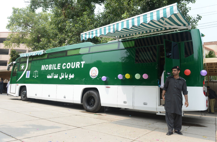 Justice on wheels: Mobile court aims to reach far-flung regions in Pakistan