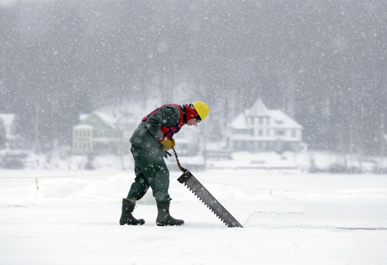Adirondack ice palace built by 'shock' camp inmates