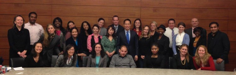 Richard Lui hosts seminar for the United Nations Association
