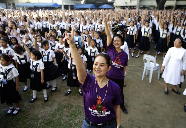 'One Billion Rising': Campaign to eliminate violence against women and ...