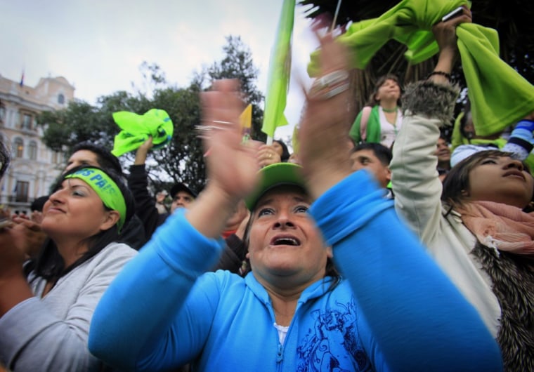 Ecuadors Triumphant Correa Vows To Deepen Citizens Revolution