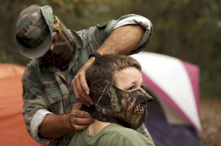 Kids welcome at Florida survivalist training
