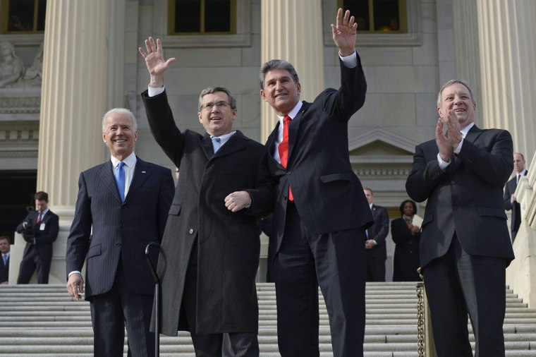 Steps of recovery: Senator who relearned how to walk climbs Senate stairs