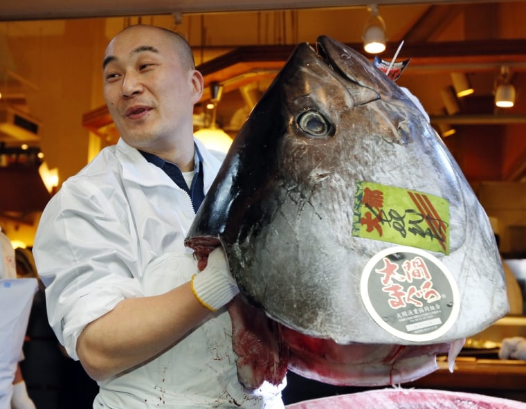 Japan Bluefin Tuna Sells For Record 1 76 Million Japan Bluefin Tuna Sells For Record 1 76 Million