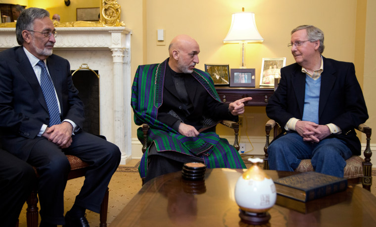 Karzai visits Washington as relations remain strained