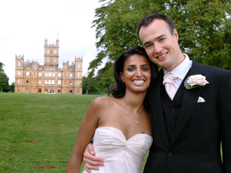 'Downton' castle makes brides feel like real-life nobility