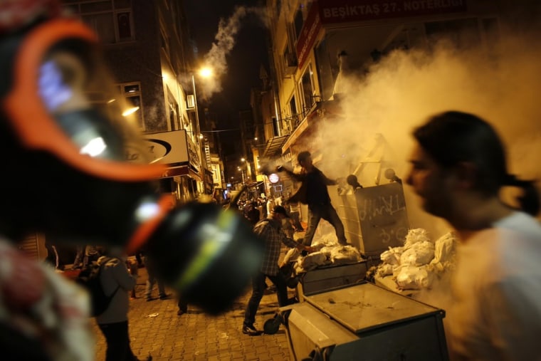 Tear gas, pepper spray fired at youths as thousands riot in Turkey
