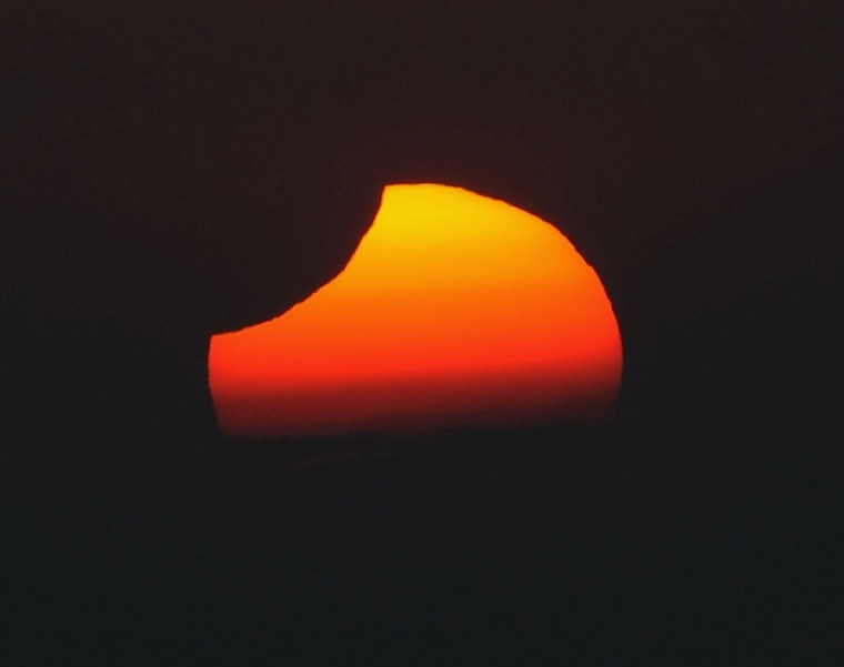 Marvel at the 'Midnight Sun' eclipse