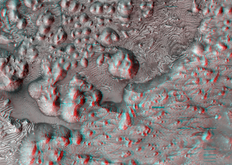 Explore the 3-D depths of Mars
