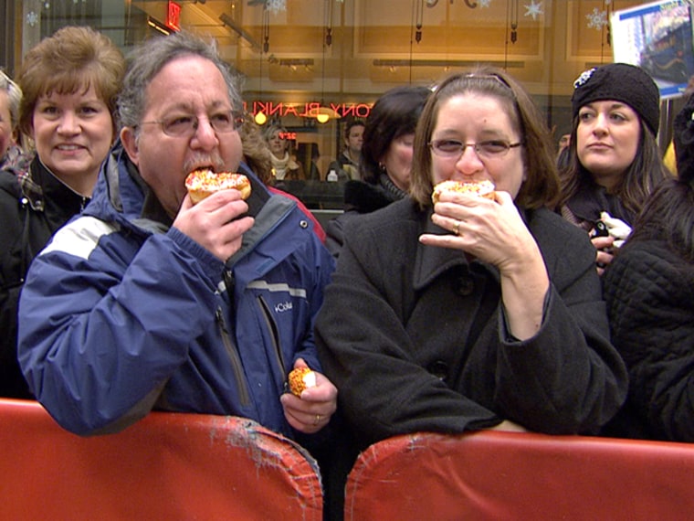 TODAY gets a special anniversary doughnut