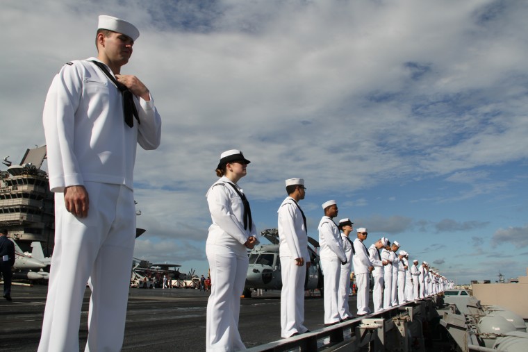 Navy cruise unites families with sailors returning home