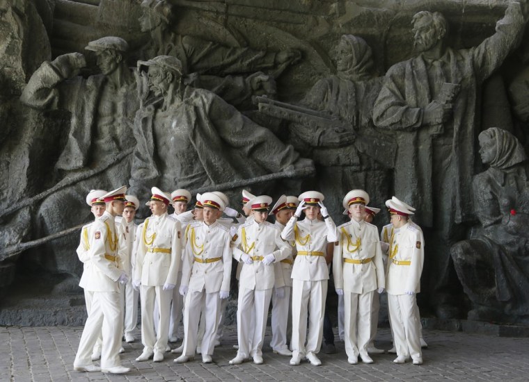 Parades commemorate Red Army's World War II victory