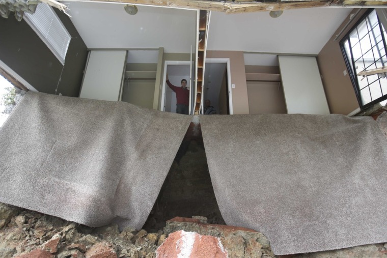 'Slow-motion disaster': California houses sinking into the ground