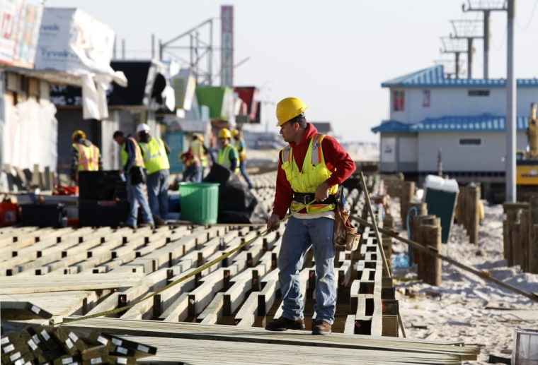 Crews tear down iconic coaster destroyed by Sandy