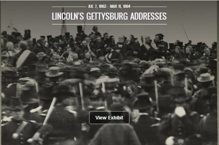 150 years after Gettysburg Address, Google shows Lincoln's many rewrites