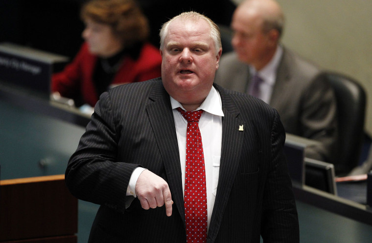 Toronto mayor Ford gets jay-walking ticket — in Vancouver: reports