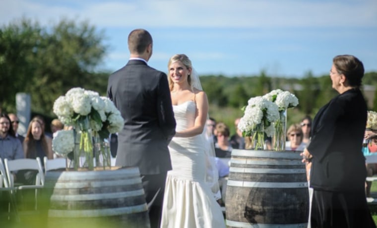 Connecticut vineyard real wedding is all about family