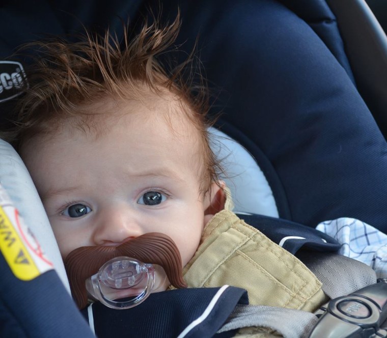 16 adorable 'Movember' babies show off their 'staches