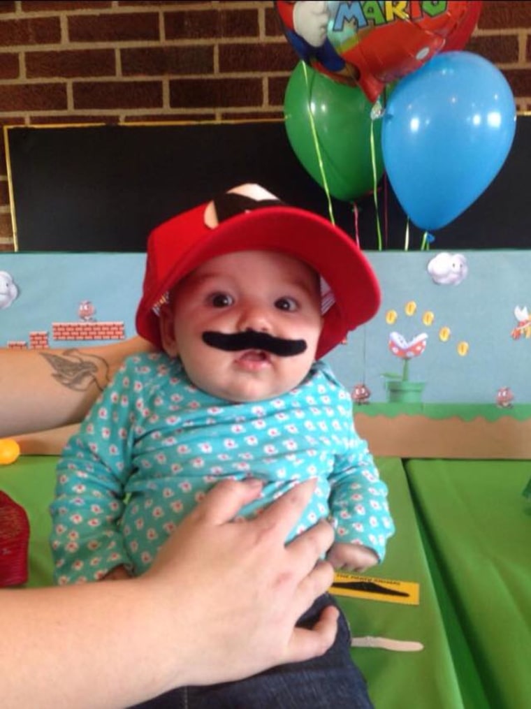 16 adorable 'Movember' babies show off their 'staches