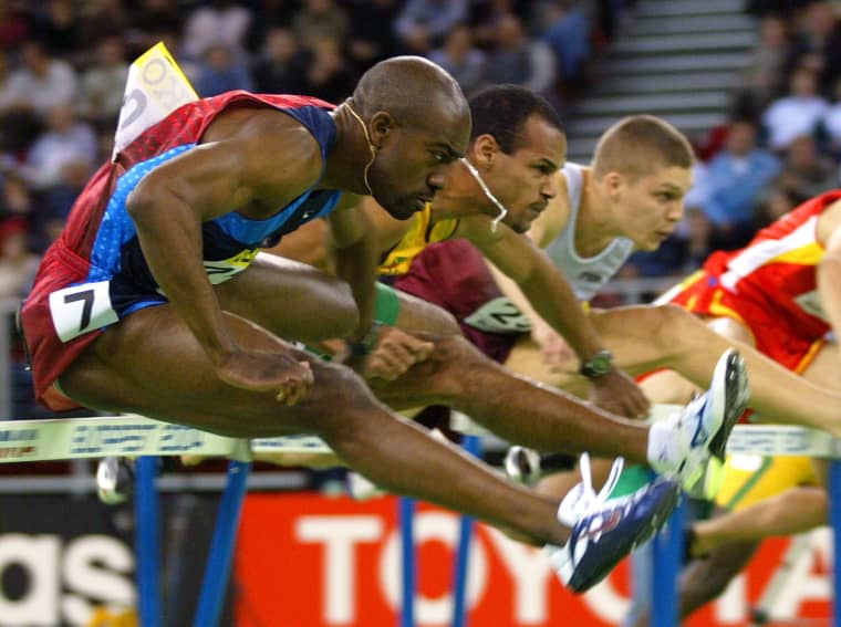 Hurdler Allen Johnson Inducted into Track & Field Hall Of Fame