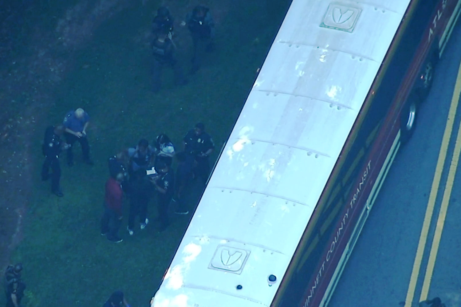 1 dead, suspected gunman arrested in hijacking of Atlanta bus full of ...