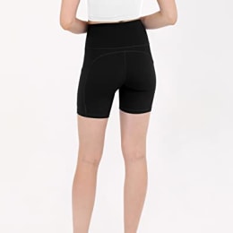 These high-waisted tummy control shorts helped my confidence