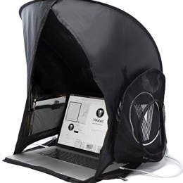 This laptop cover reduces glare and keeps my computer cool