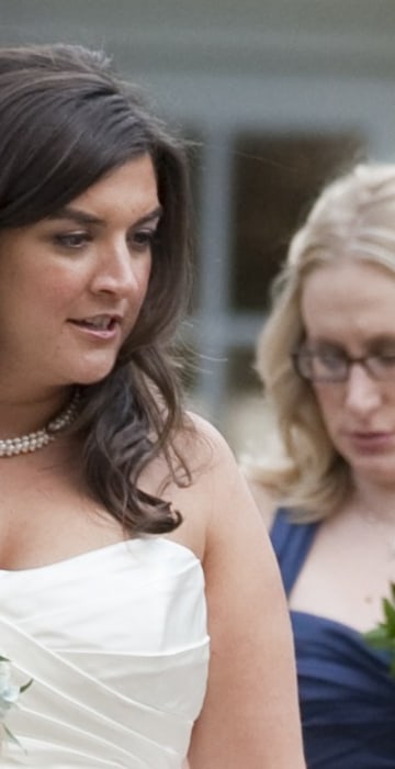 Cate Edwards' wedding