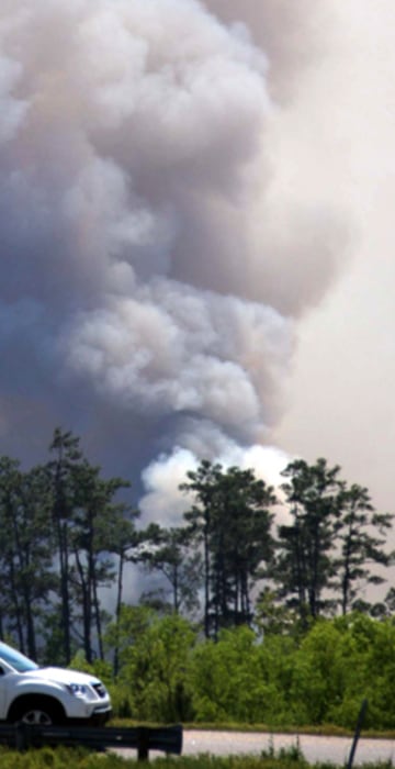 South Carolina wildfires