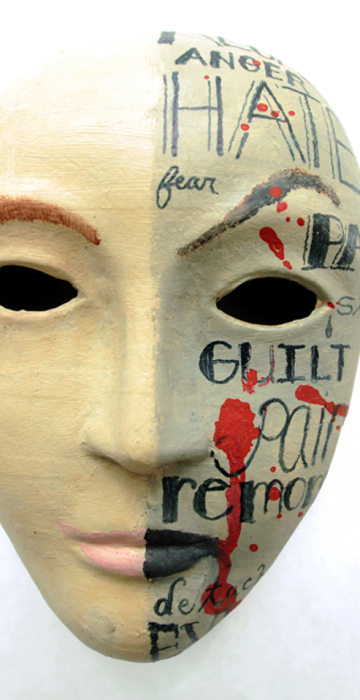 Art therapy helps soldiers coping with war