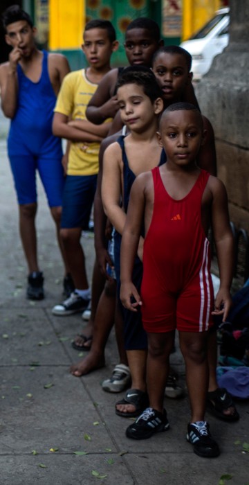 Young Cuban Wrestlers Aspire For Gold