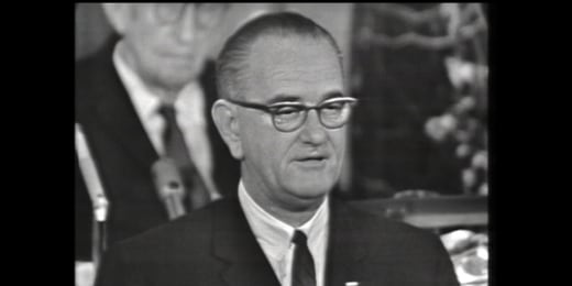 1964: President Johnson Declares ‘War on Poverty’