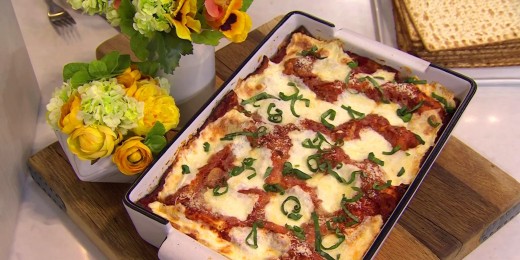 Giada De Laurentiis makes baked pasta with roasted vegetables