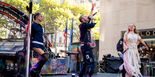 Elyanna and TINI join Coldplay to perform ‘We Pray’ live on TODAY