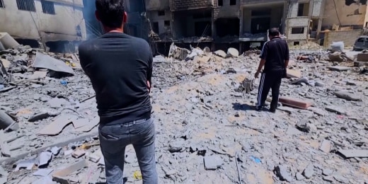 Video shows Israeli strikes in Yemen's capital Saana